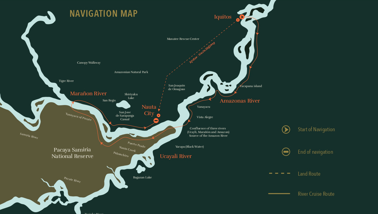 5-Day High River Expedition | Zafiro Amazon River Cruise
